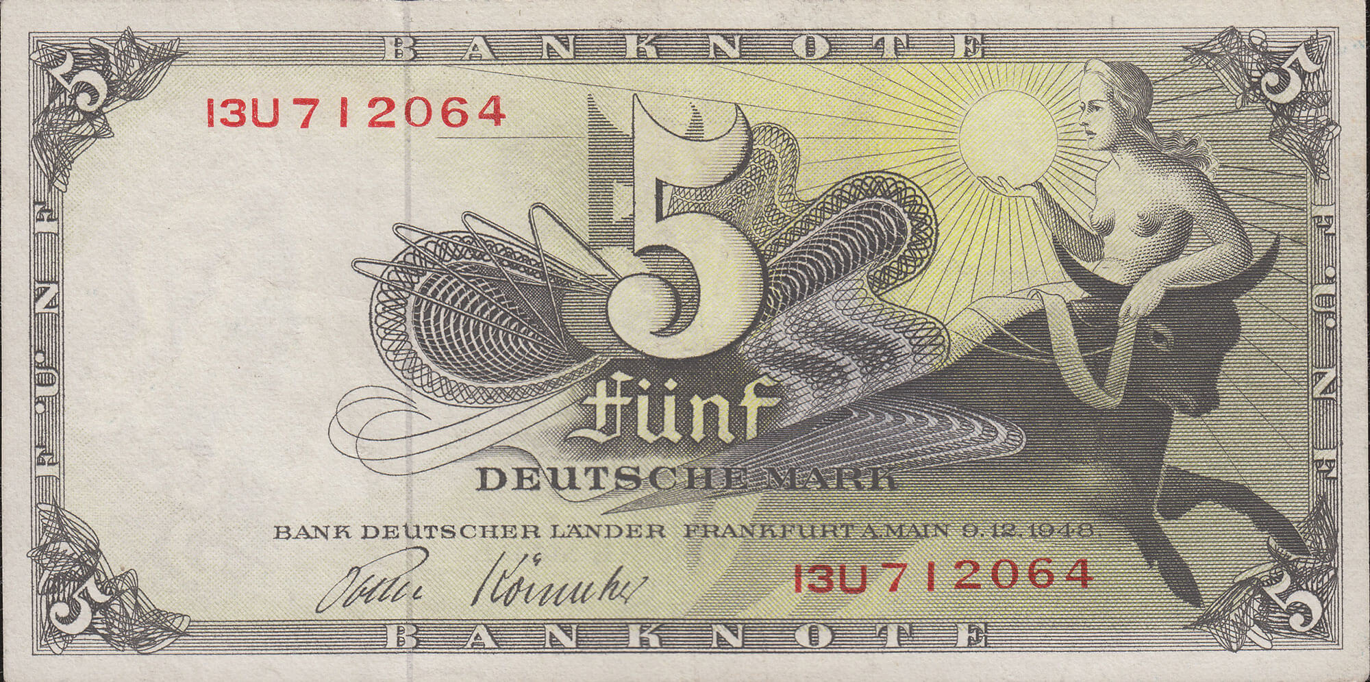 Banknoten & Geldscheine ab 1871 bis zur Bundesrepublik