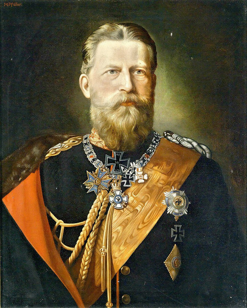 Kaiser_Friedrich_III_Porträt - WAIGAND Sammlerwelt